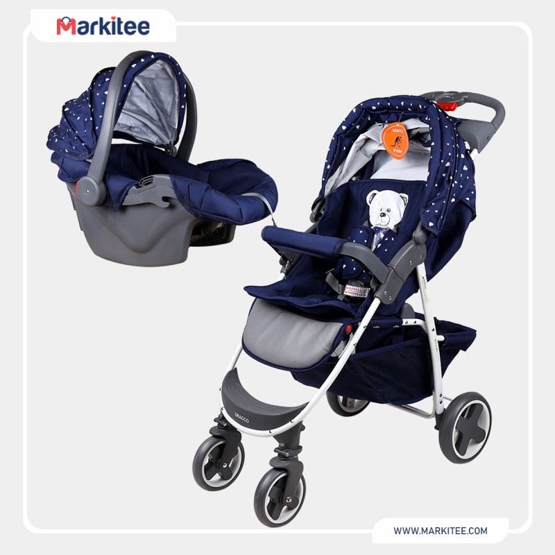 Graco baby stroller + ...-BH-K19-C
