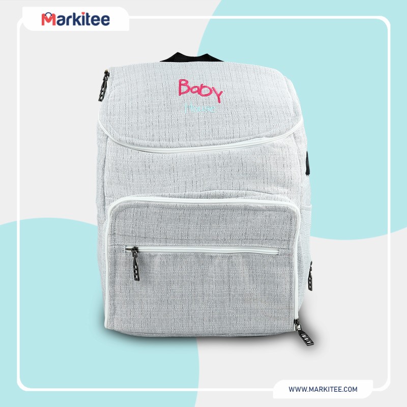 Linen diaper backpack,...-BH-KB-B