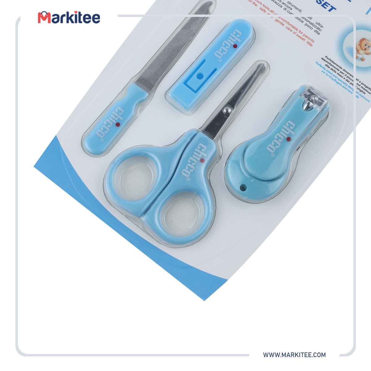 Babies' Nail care set ...-SH8022-BU